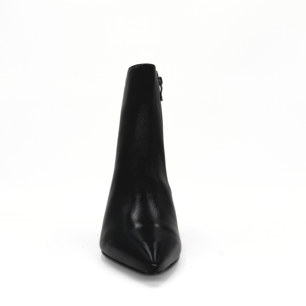 Jennifer Shiny Leather Booties – Shoegasm